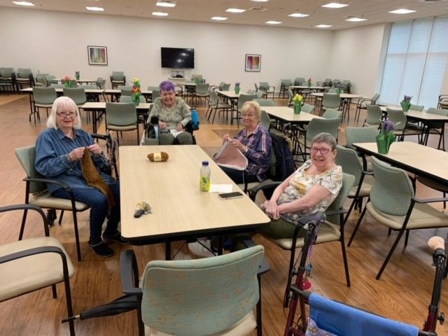 Federation Housing Residents Enjoy Knitting Group - Philadelphia Jewish ...