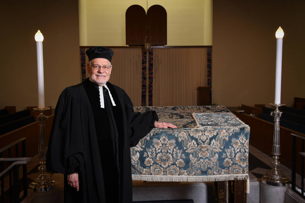 Rabbi Albert Gabbai Retires from Mikveh Israel After 35 Years ...