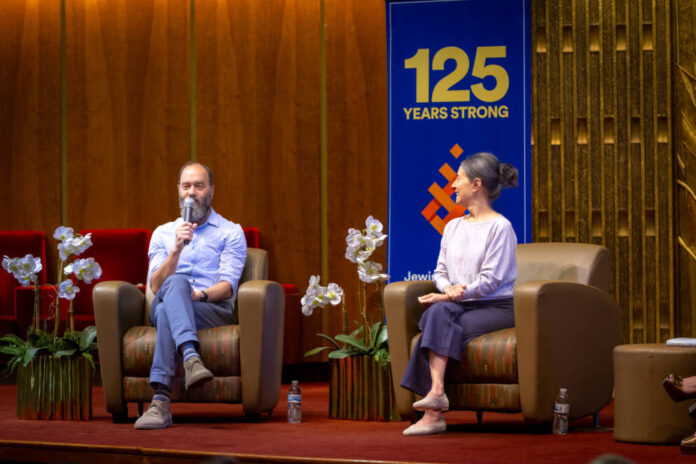 Rachel Goldberg Polin And Jon Polin Speak At Federation Event