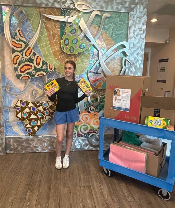 Sloane Bell's Mitzvah Project With JFS - Philadelphia Jewish Exponent
